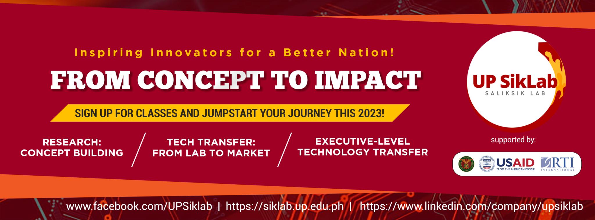 UP SikLAB – Inspiring Innovation for a Better Nation